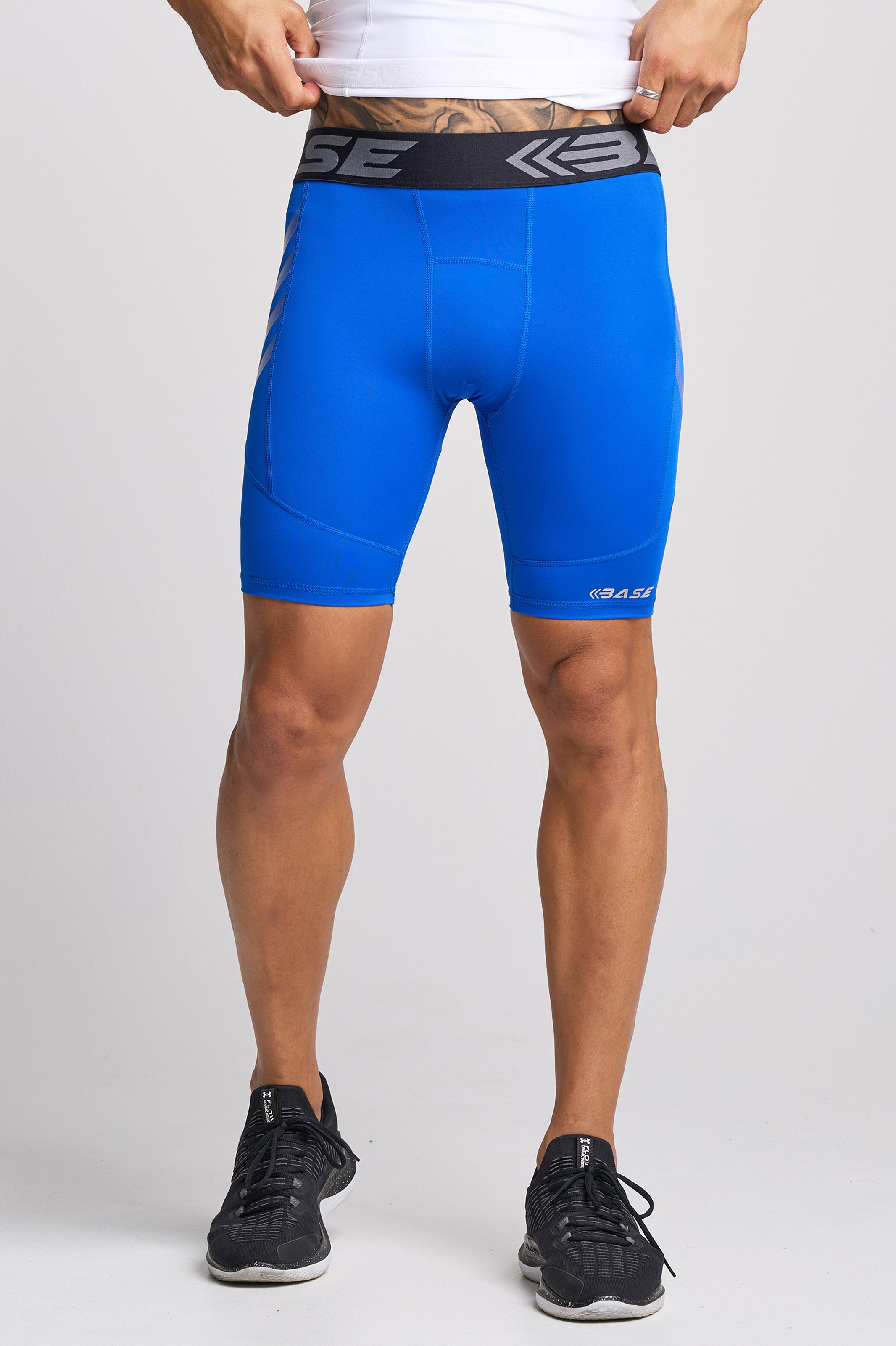 BASE Men's Endurance Compression Shorts - Royal – BASE Compression