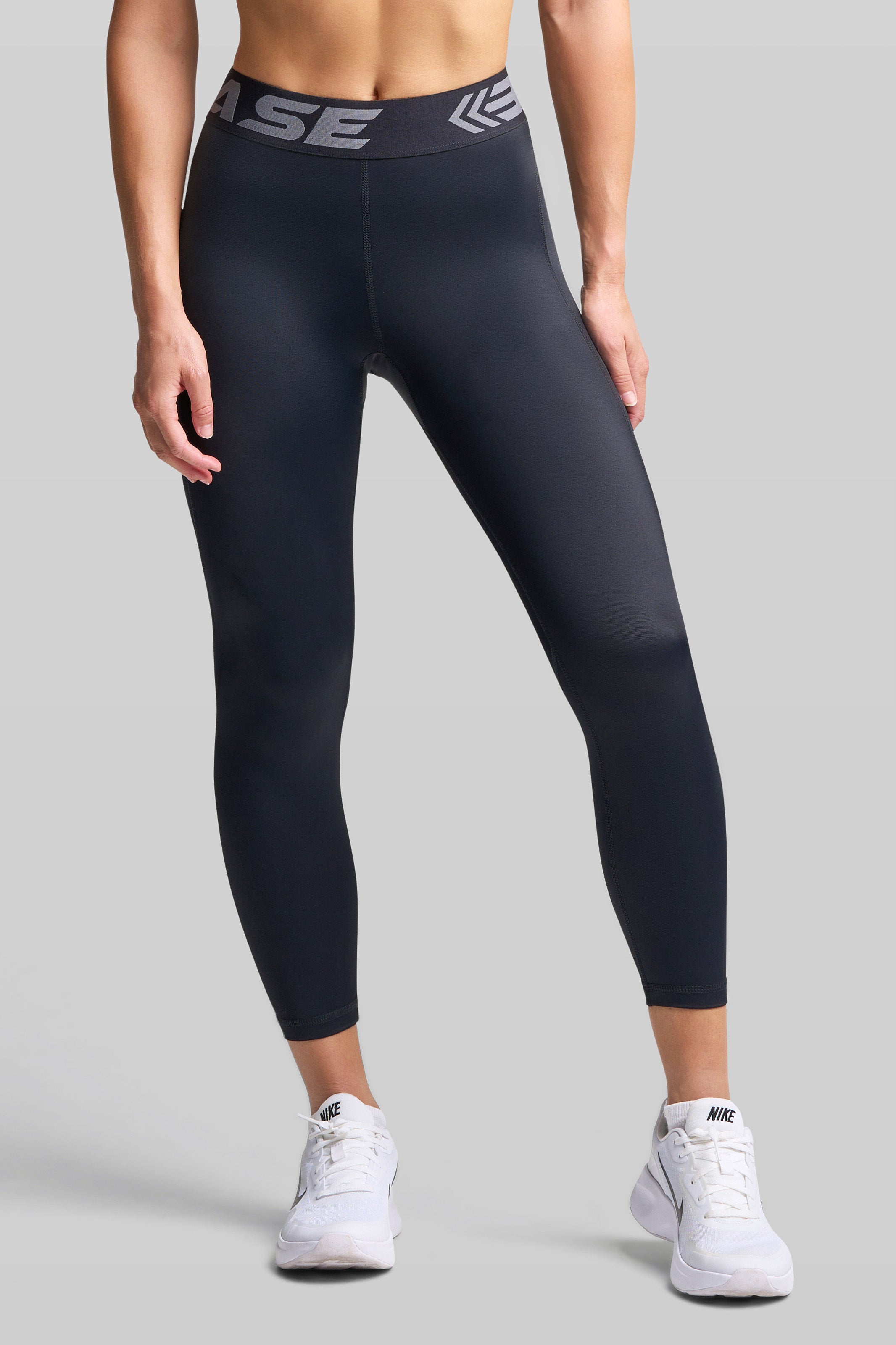 BASE 7/8 Women's Endurance Tights - Black | Firm Compression ...
