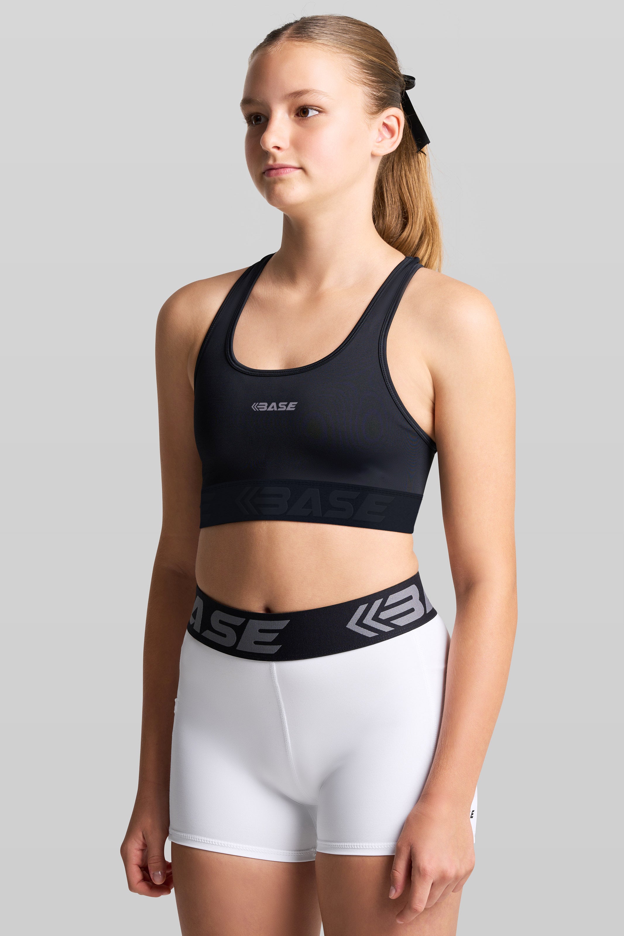 BASE Girls Active Sports Bra - Youth Compression Support | BASE Compression