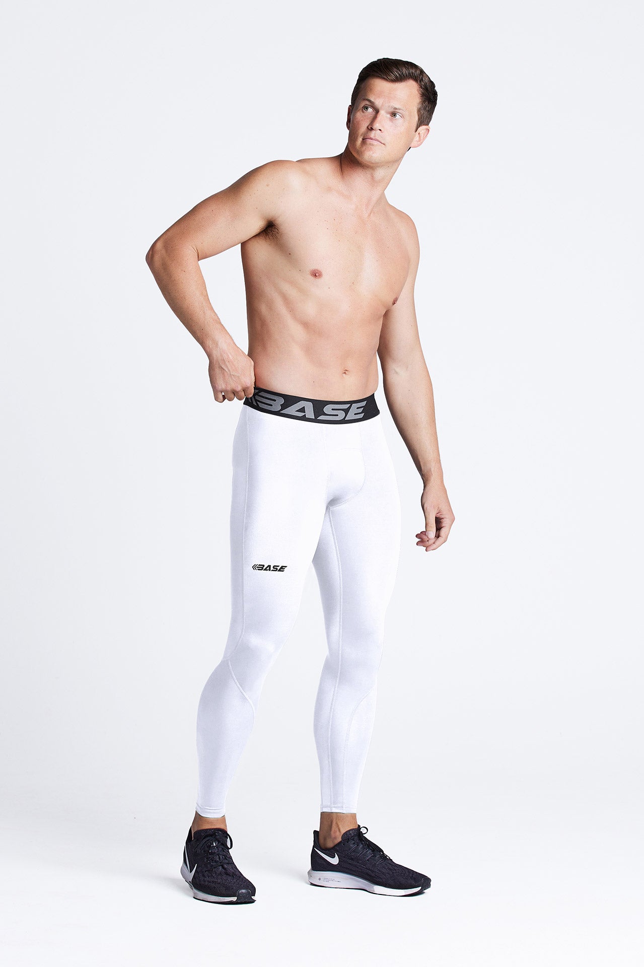 BASE Men's Performance Tights - White – BASE Compression